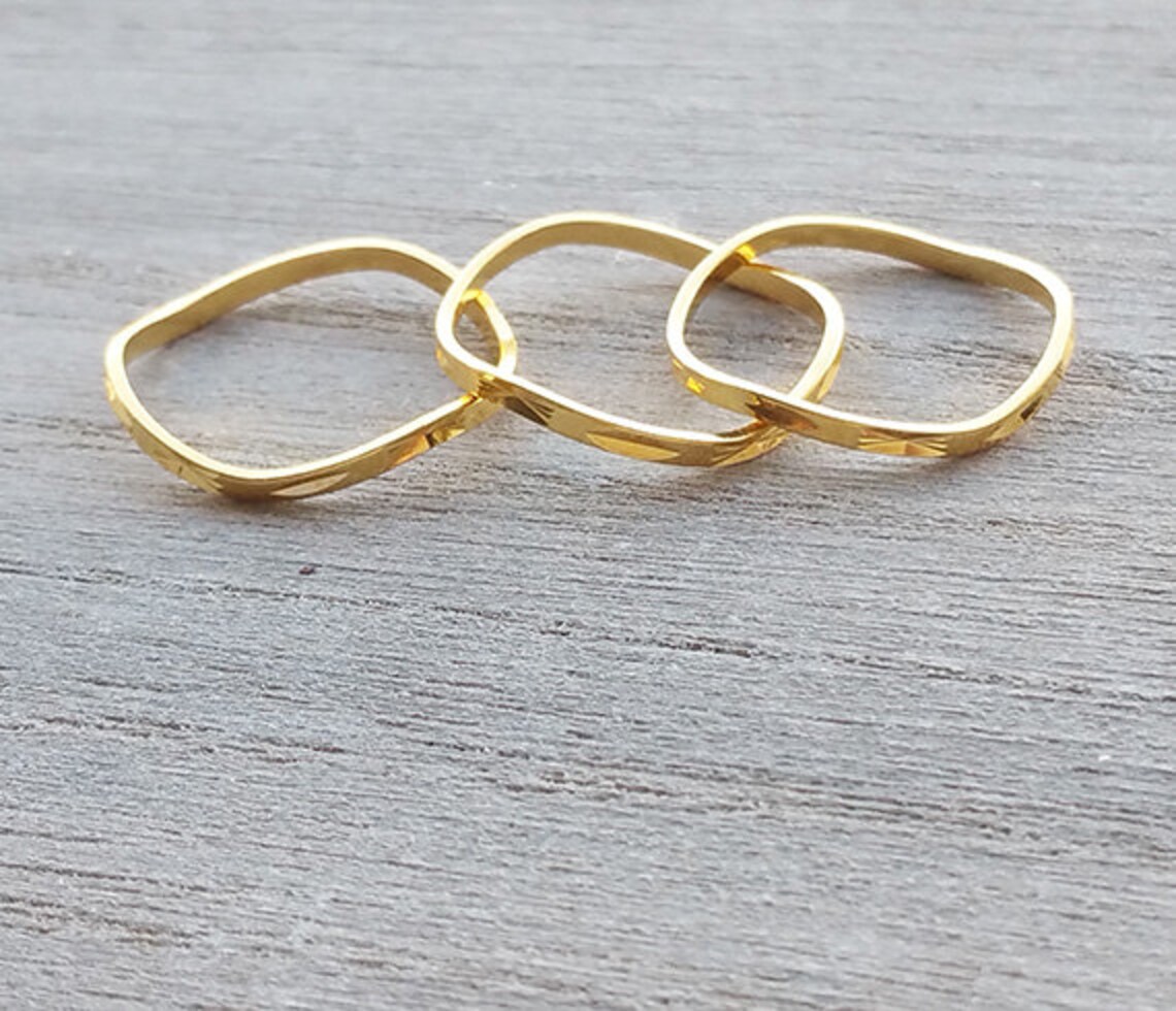 Fashion Rings Gold Midi Rings Unique Gifts Small Rings - Etsy