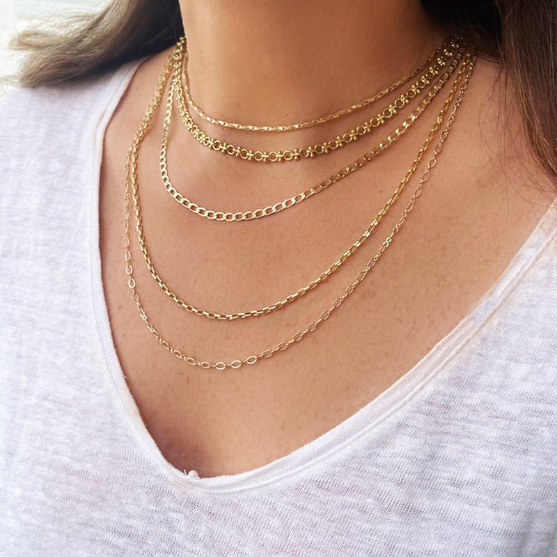 Stacking Necklaces for Women - Etsy