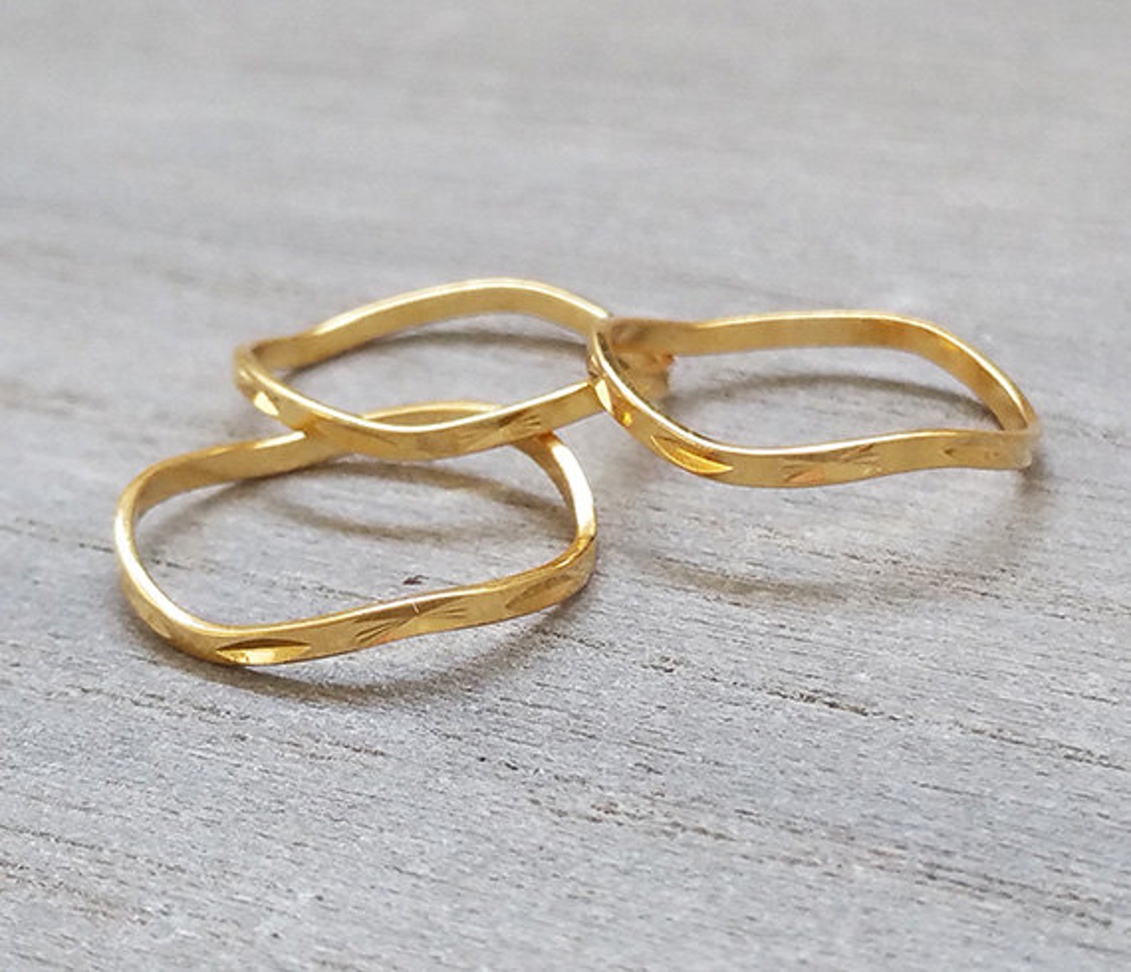 Fashion Rings Gold Midi Rings Unique Gifts Small Rings - Etsy