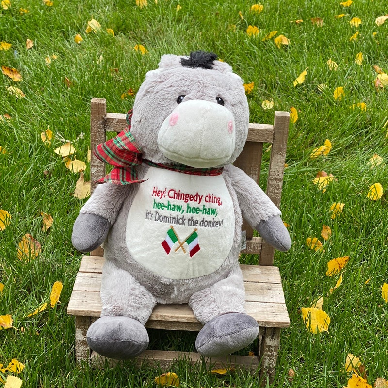 Stuffed Donkey - Etsy