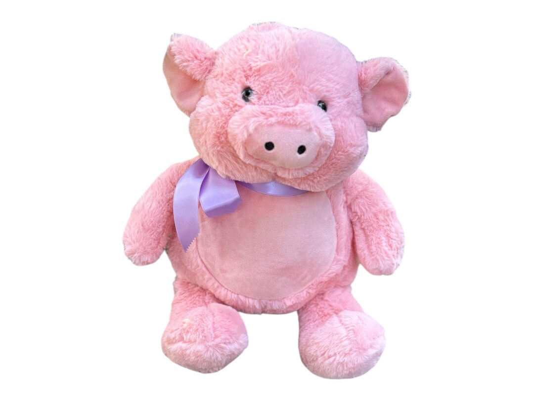 Personalized Plush Pig: Birth Stats Announcement, Farm Animal Nursery ...