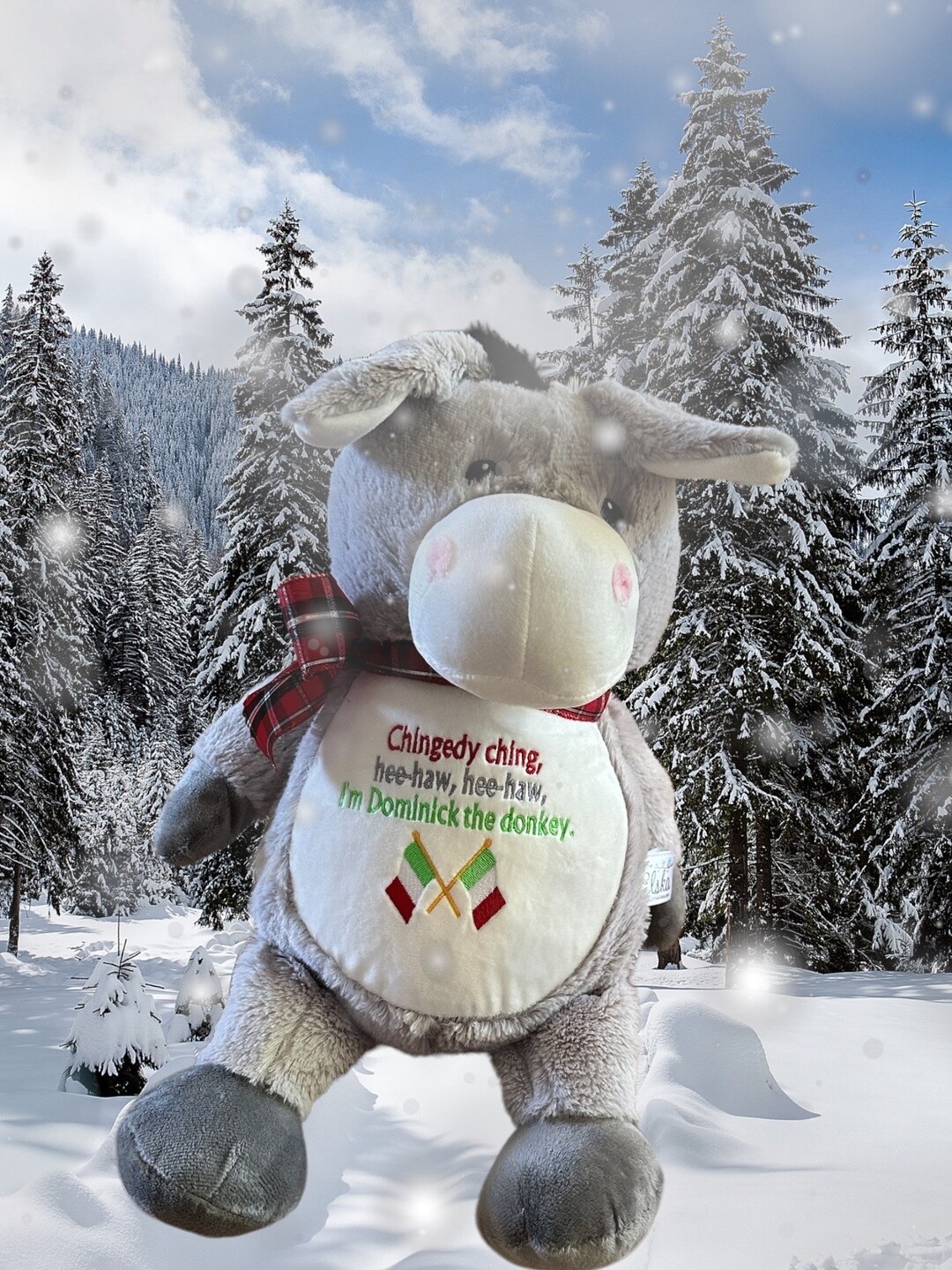 Dominick the Donkey Christmas Decor: Italian Holiday Keepsake With ...