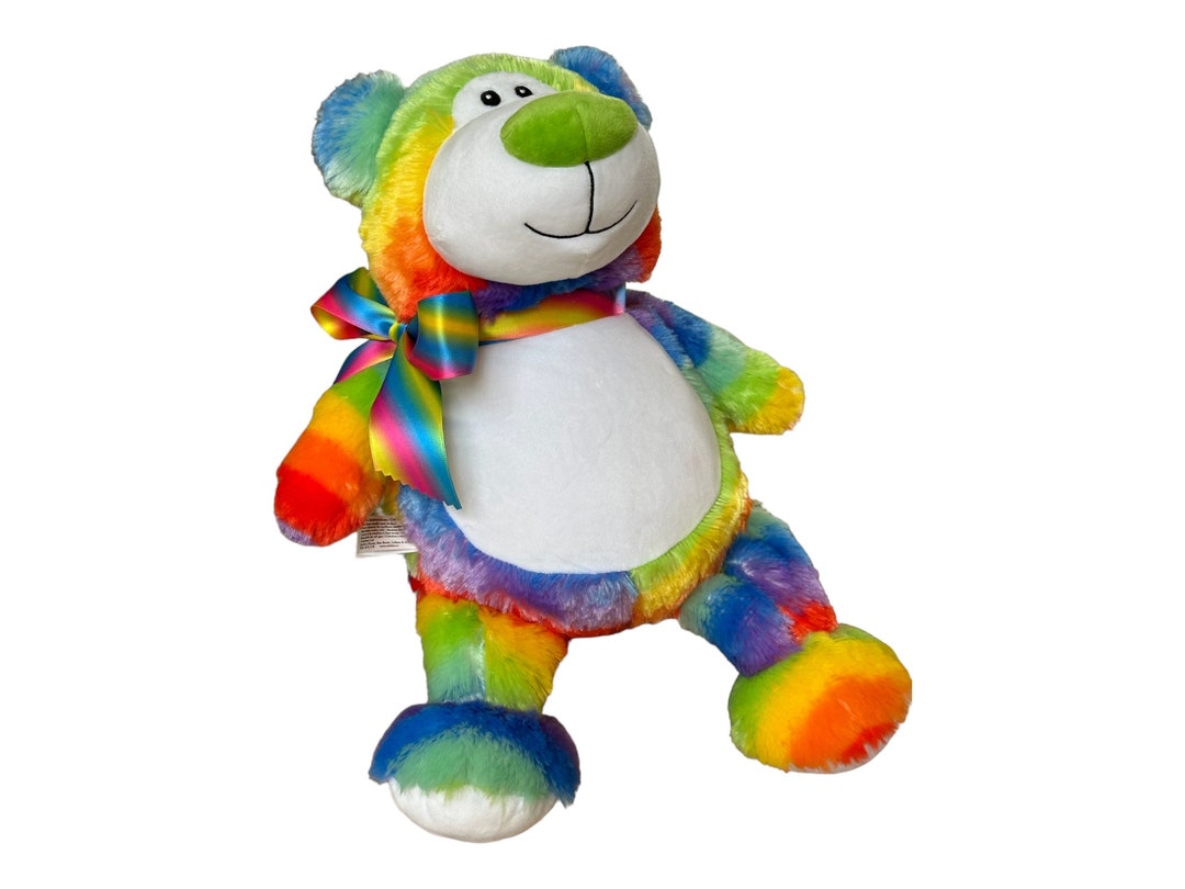 Rainbow Baby, Cubbie Bear, Birth Announcement, Aloha Bear, Subway Art ...