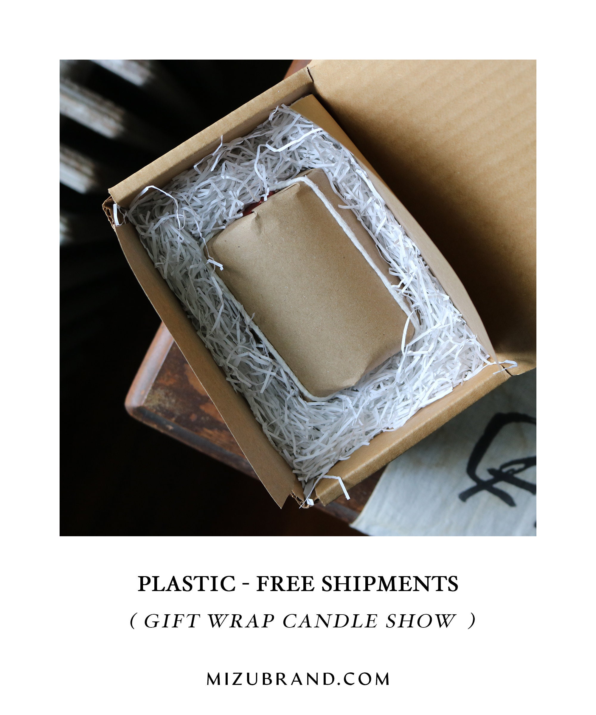 PERSONALIZED Gift-wrap Candle // All Natural Essential Oil Candle - Etsy