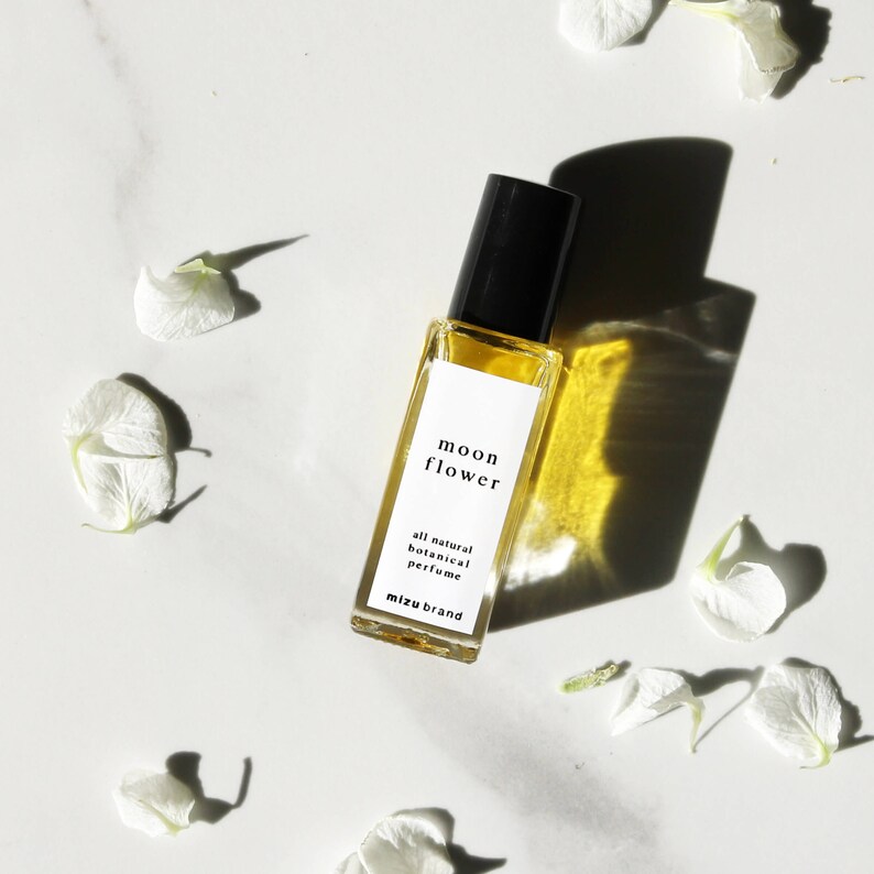 MOONFLOWER All Natural Botanical Perfume White floral | Etsy
