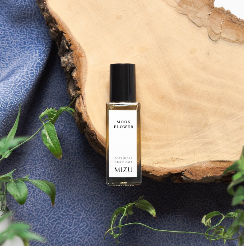 MOONFLOWER All Natural Botanical Perfume White Floral | Etsy