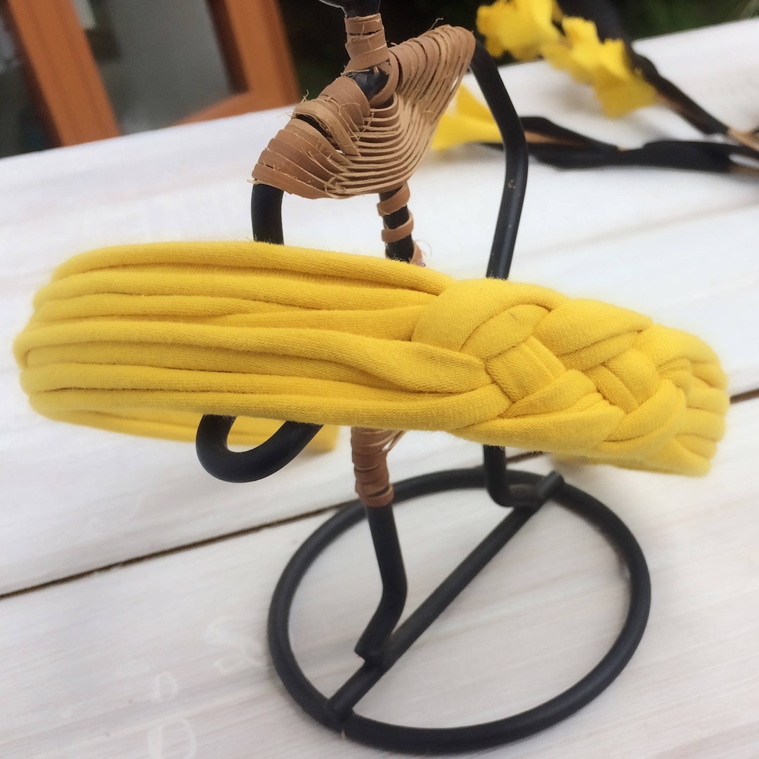 Yellow Headband, Knot Headbands, Knot Headband, Mustard Headband, Hard ...