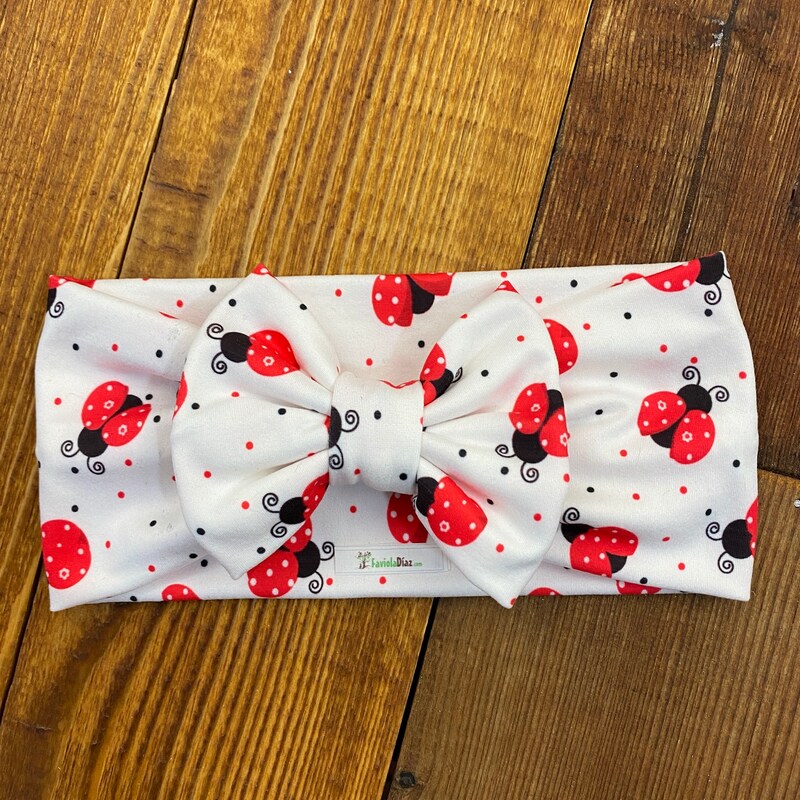 Ladybug Hair Bow - Etsy