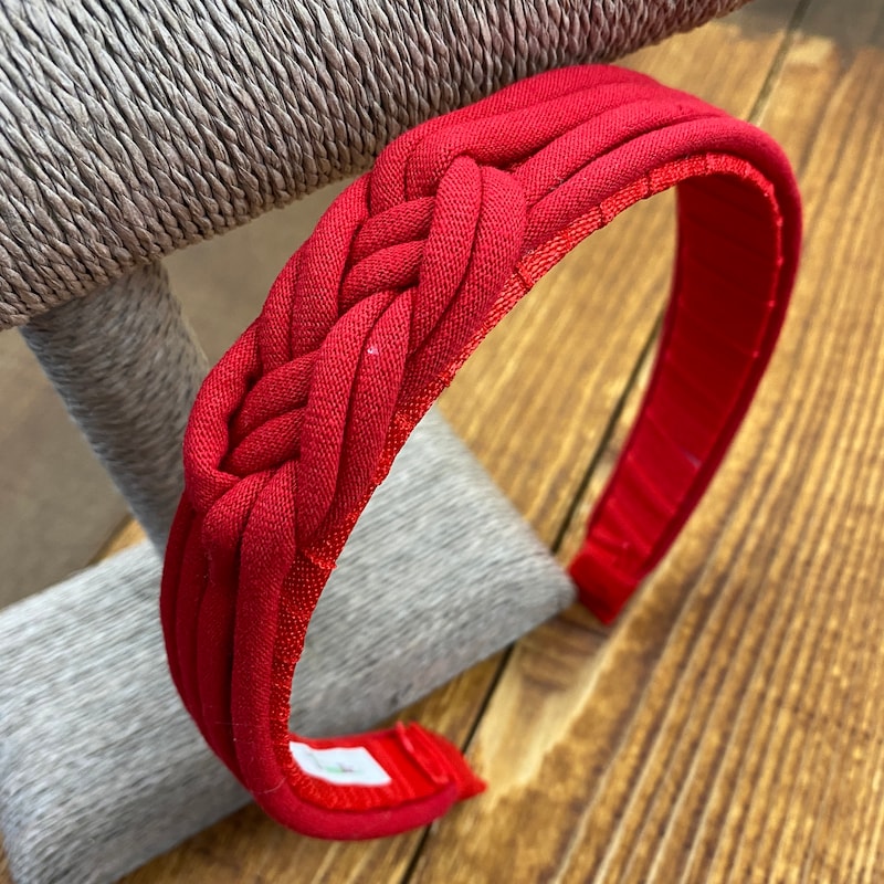 Red Headband - Etsy