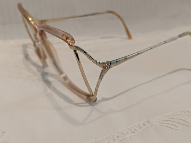 Vintage Gucci Square Oversize Eyeglass Frames. GG 2302 51E Eyeglass ...
