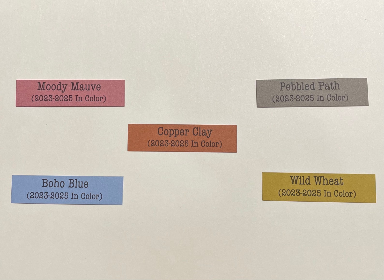 Stampin up Complete Color COLLECTION IN-COLOR 2023-2025 & 2024-2026 ...