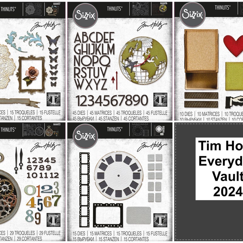 Die Cut Metal Tim Holtz - Etsy