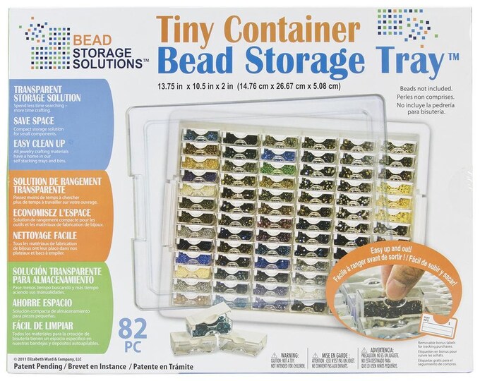 Darice 82-piece Elizabeth Ward Bead Storage Solutions Tiny Container - Etsy