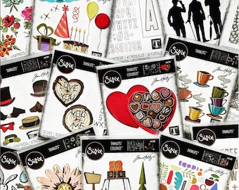Sizzix Thinlits Die Set 28pk-papercut Café by Tim Holtz-666287 - Etsy