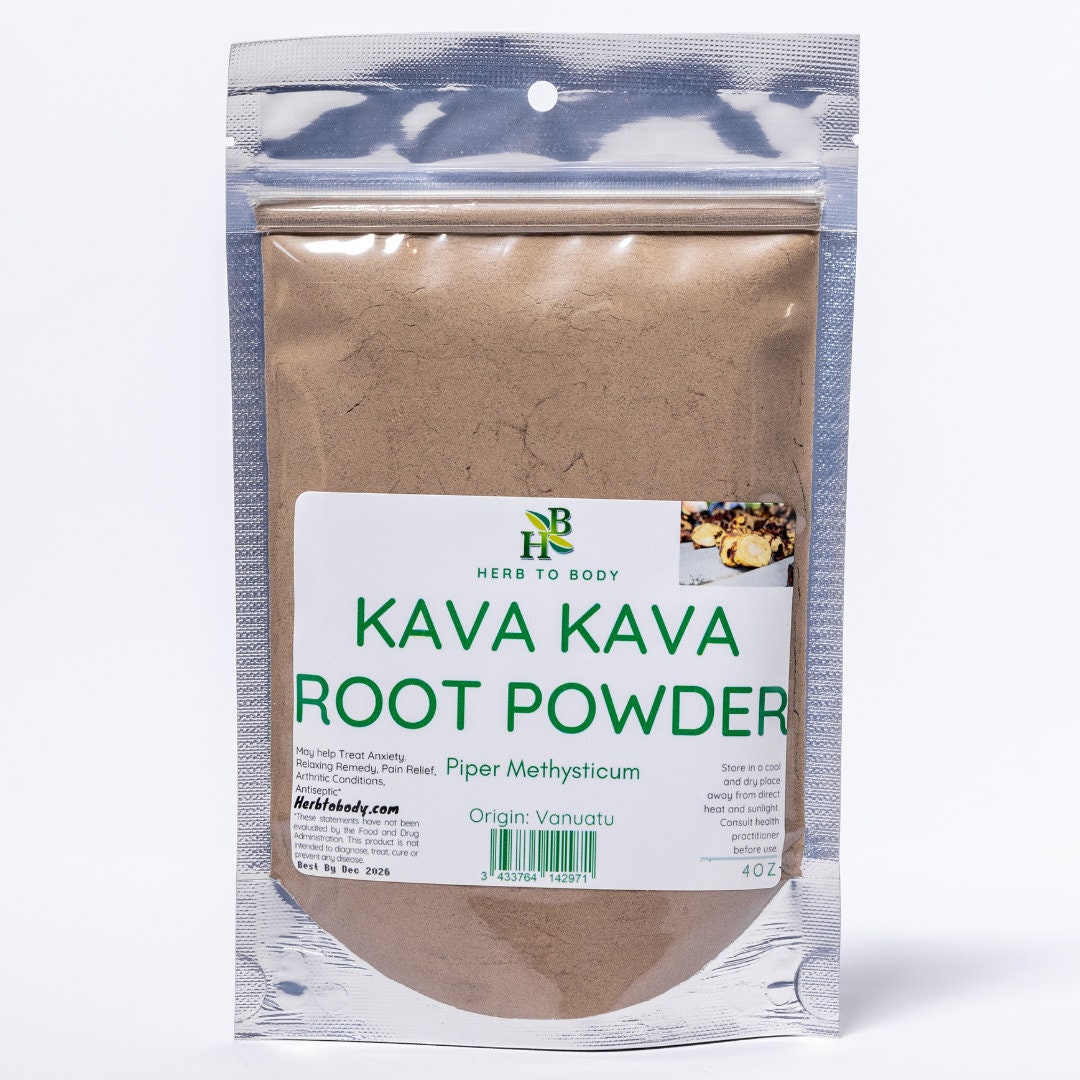 Kava Kava Root Powder 4oz - Etsy
