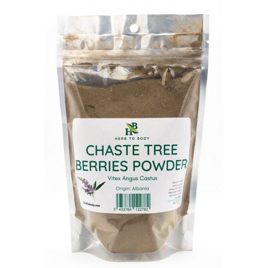 Chaste Tree Berries Powder 4oz - Etsy