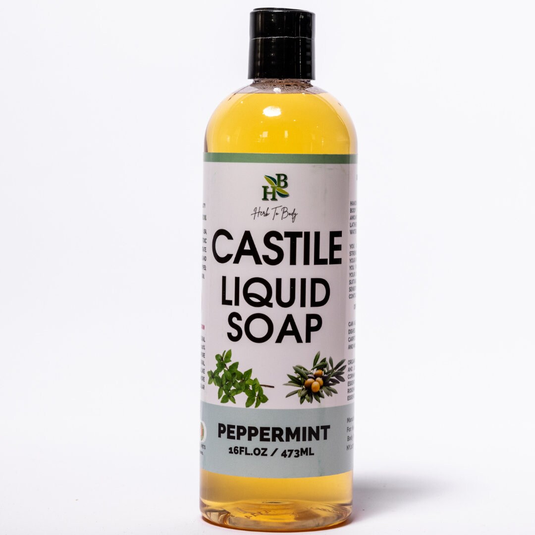 Castile Liquid Soap 16fl - Etsy
