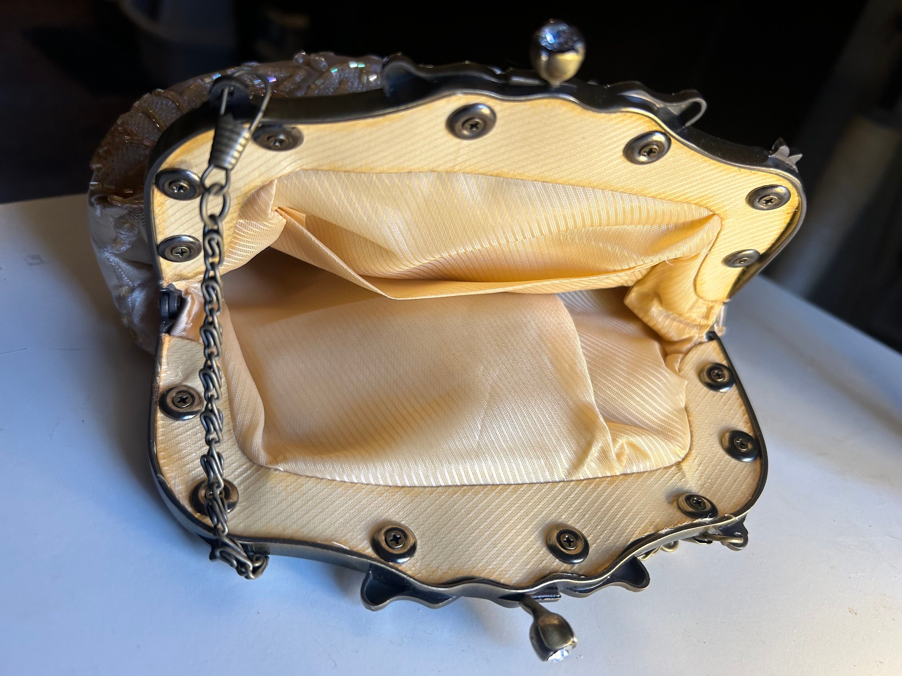 Vintage Victorian Look Evening Bag - Etsy