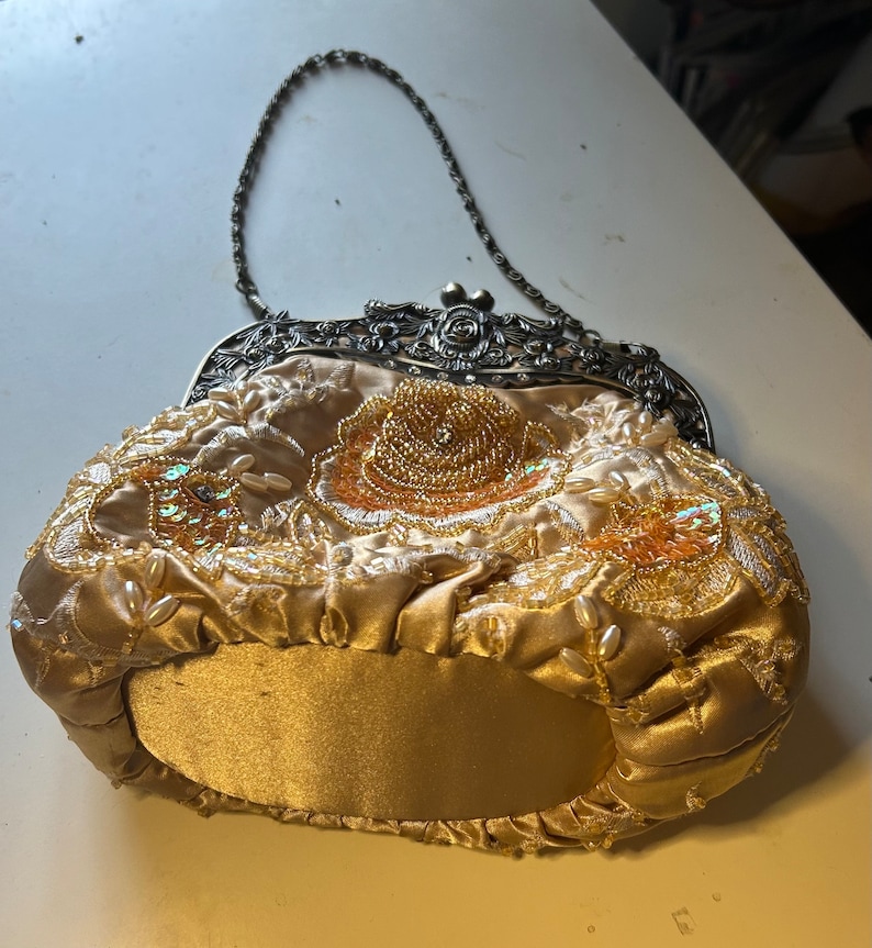 Vintage Victorian Look Evening Bag - Etsy