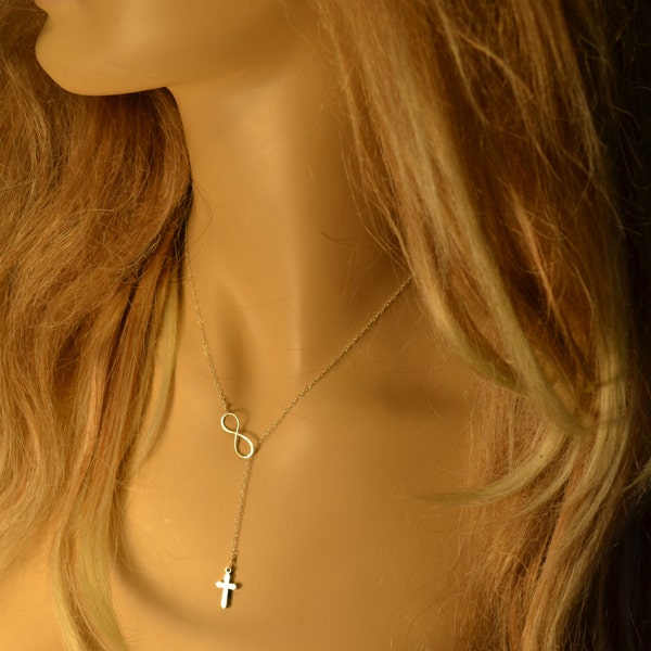 Cross Lariat - Etsy