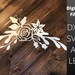 Floral Bundle Laser Cut File Florals for Signs Glowforge - Etsy