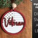 Veteran Military Ornament Laser Cut File, Svg, Veteran Military ...