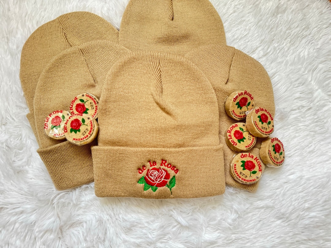 De La Rosa Mazapan Inspired Embroidered Mexican Candy Beanie - Etsy