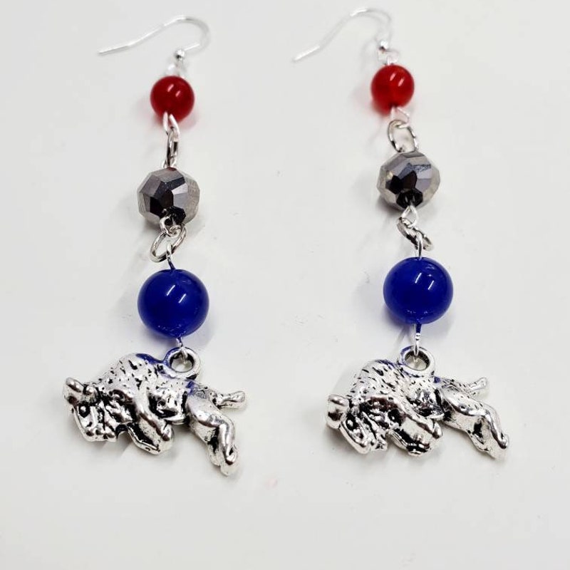Bison Earrings - Etsy