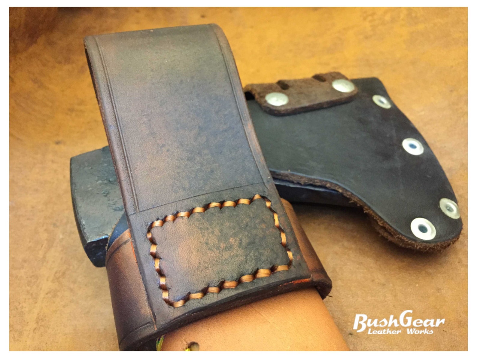 Leather Axe Belt Loop / Holster - Etsy