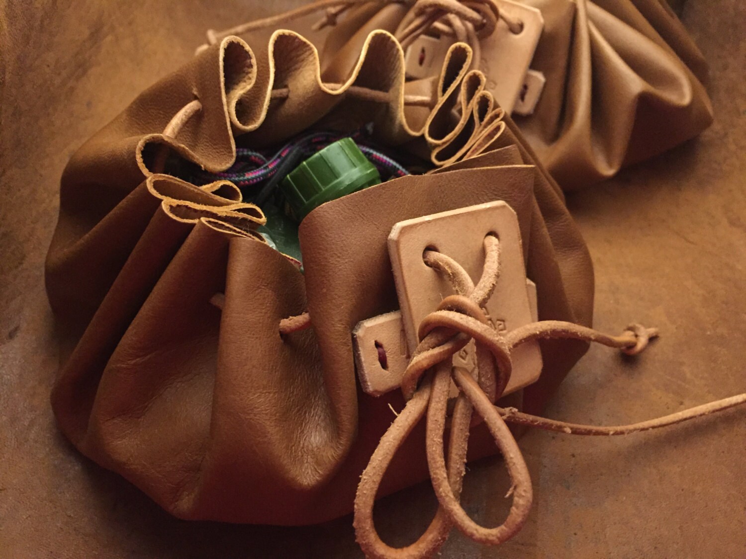 Tinder / Survival Kit / Fire Starting Kit Leather Pouch - Etsy