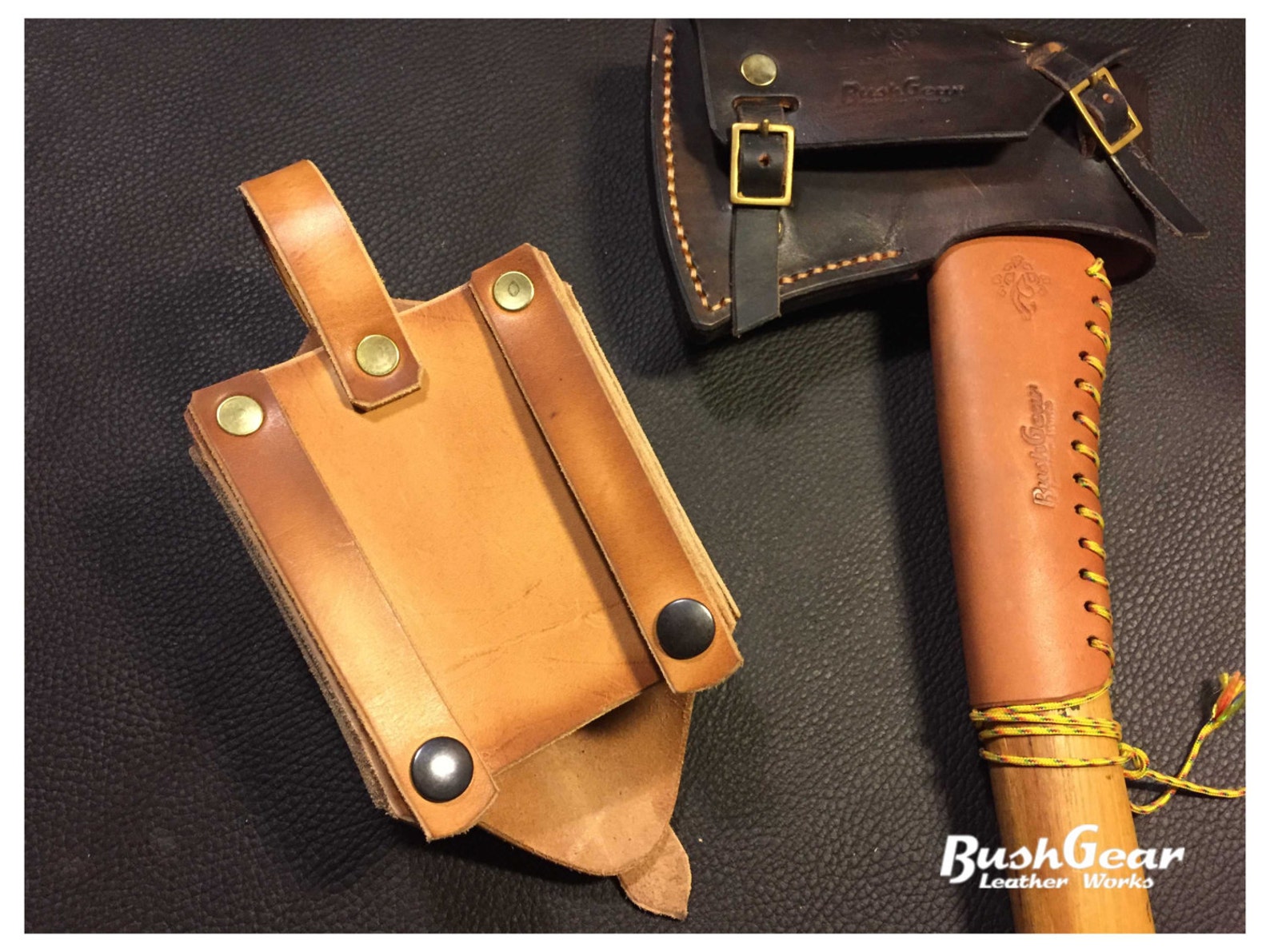 Leather Axe MOLLE / BELT Loop / Holster - Etsy