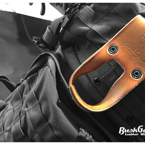 Leather Axe MOLLE / BELT Loop / Holster - Etsy