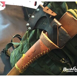 Leather Axe MOLLE / BELT Loop / Holster - Etsy