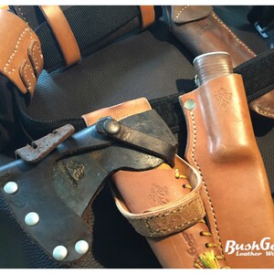 Leather Axe MOLLE / BELT Loop / Holster - Etsy