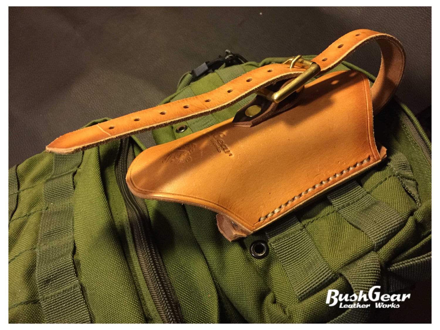 Leather Axe MOLLE / BELT Loop / Holster - Etsy