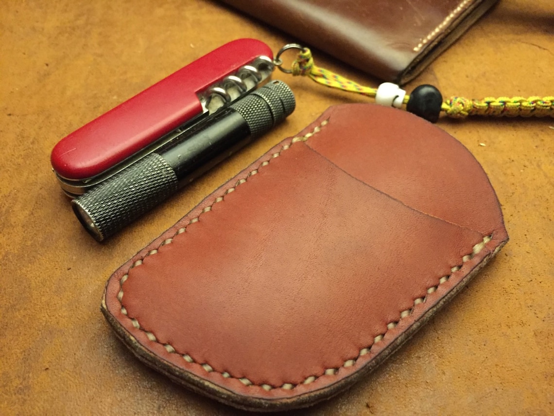 EDC Pocket Organizer Leather Sheath EDC5 - Etsy
