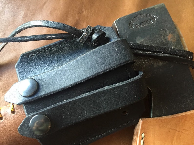 Leather Axe Belt Loop / Holster Molle Mod 3 - Etsy