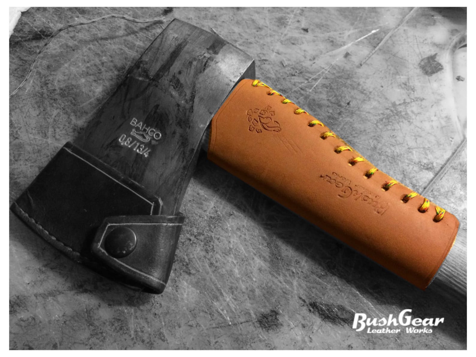 Handle Leather Guard / Haft Protection / Neck Guard for Boys Axe Size ...