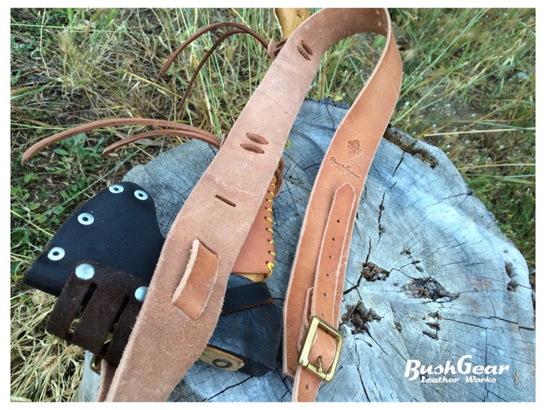 Leather Axe Shoulder Strap / Carry Sling System - Etsy Canada