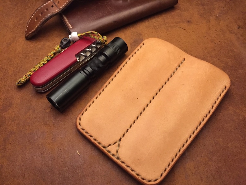 EDC Pocket Organizer Leather Sheath EDC4 - Etsy
