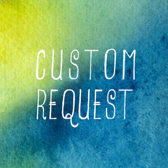 Custom Request Fees | Etsy