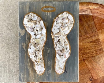 Oyster Shell Art - Etsy