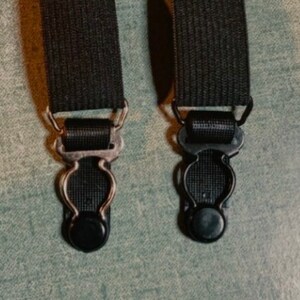 Batwing. High Waisted (6) Garter Belt // Mesh Garterbelt , Black ...