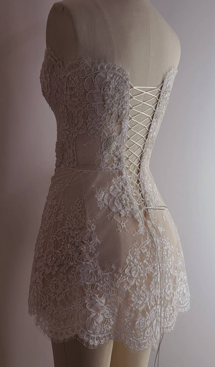 GIA | Pre-order Custom Bridal Cream off White French GIA | Pre-order Custom Bridal Cream off White French