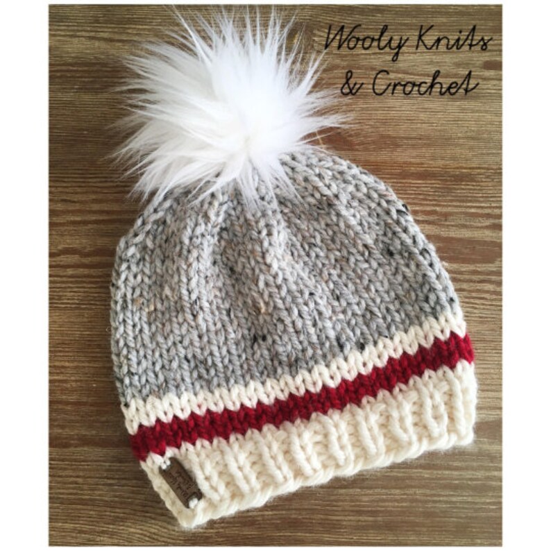 INSTAND DOWNLOAD the Sock Monkey Beanie Hat Knitting - Etsy Canada