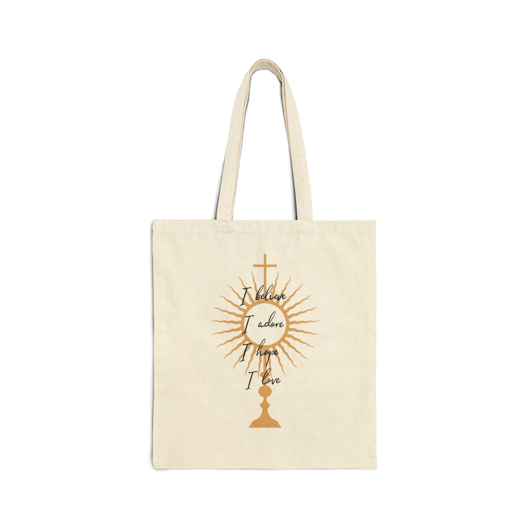 Eucharistic Revival Canvas Tote Bag - Etsy