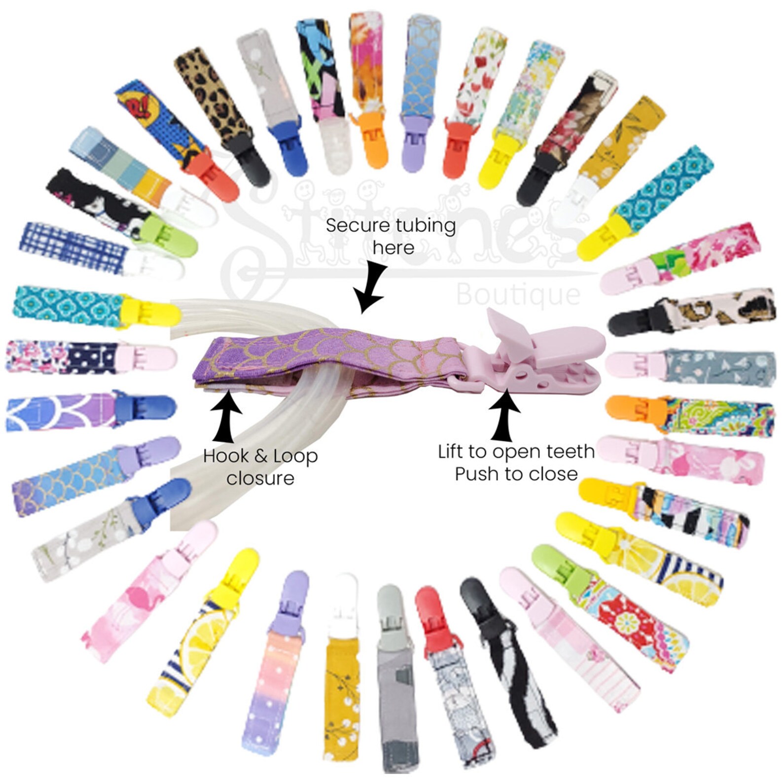 Medical Tubing Clip Feeding Tube Clip IV Tube Chemo Drain - Etsy