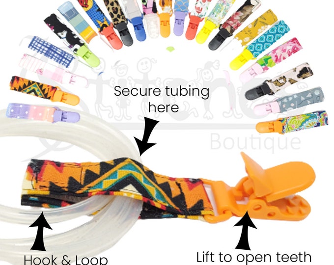 Tube Clips to Help Hold Tubes and Keep Them Separated-chemo and Drain ...