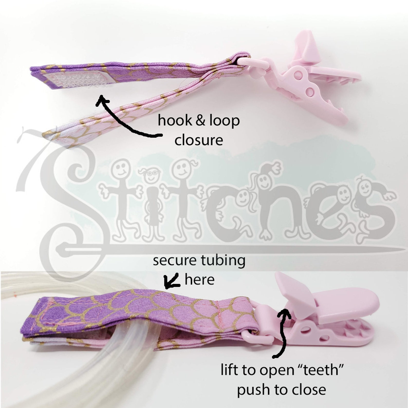 Medical Tubing Clip Feeding Tube Clip IV Tube Chemo Drain | Etsy