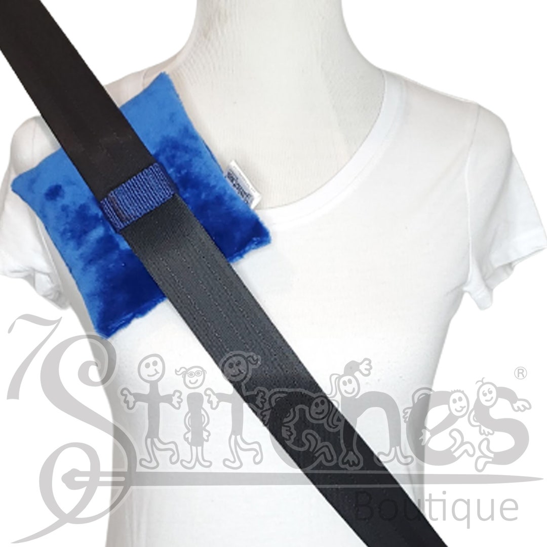 Plush Seat Belt Pacemaker Protector - Chemotherapy Port Pillow - Heart ...